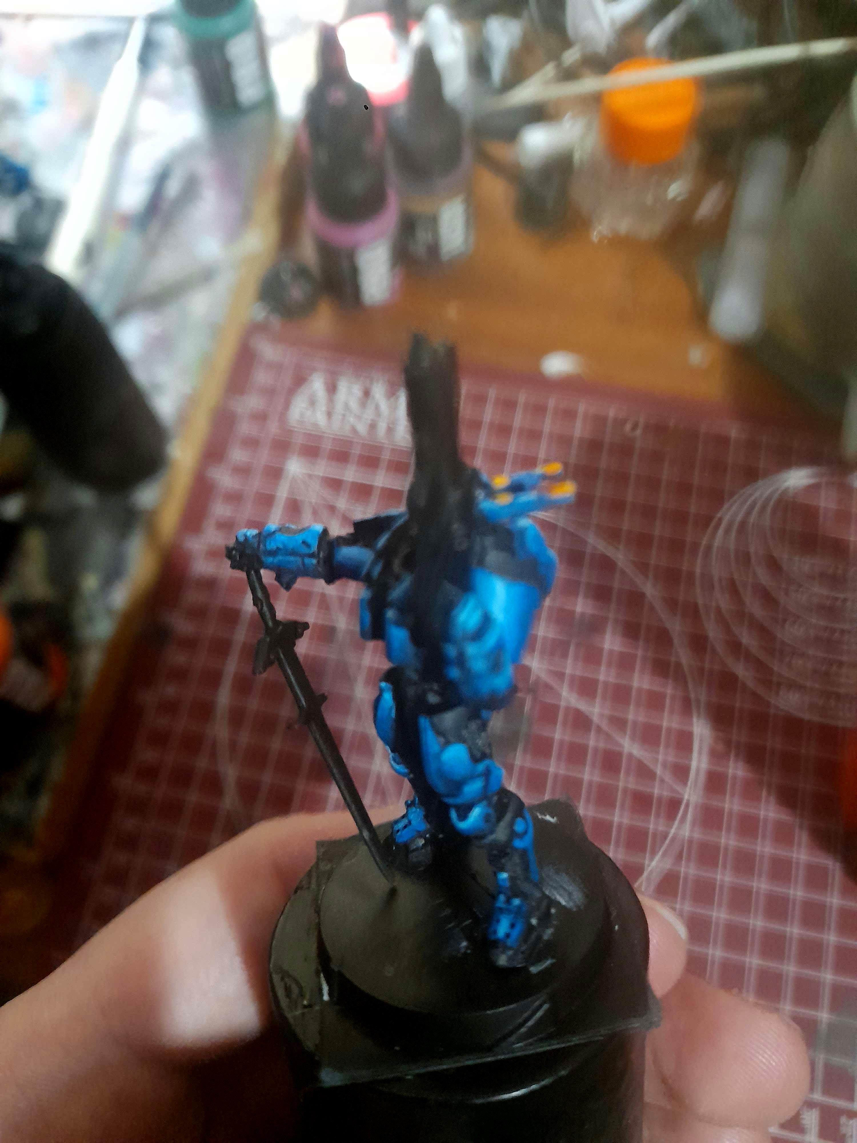 Blue, Infinity, Panoceania, Swiss Guard, Swordsman - Infinity Swiss Guard from PanOceania ...